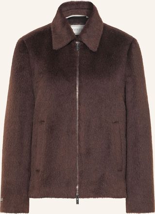 PESERICO Peserico Kunstfell-Jacke Mit Alpaka braun