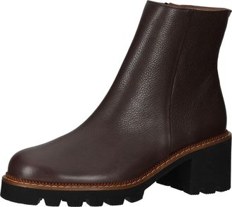 Paul Green Stiefelette 8018-014, Glattleder, Braun, Damen EU 7/40,5
