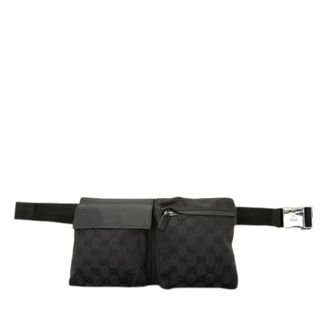 Gucci Pre-owned GG Canvas Double Pocket - - Pre-owned - Damen - Schwarzk - ONE SIZE