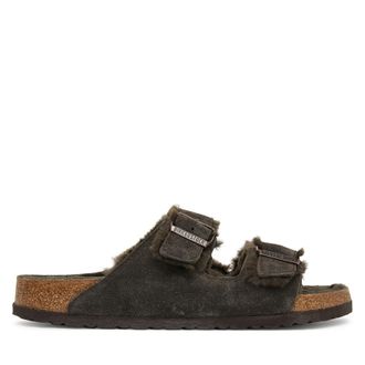 Birkenstock Pantoletten Birkenstock Arizona Shearling 1020566 Braun