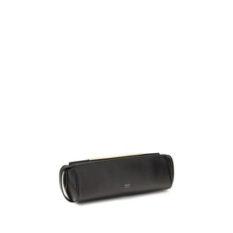 Khaite Womens Evening Clutch Black Calf Leather Bos