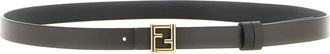 Fendi Gold-Finish FF Buckle Belt - Multicolor