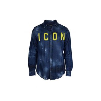 Dsquared2 Cotton - - Shirts - Herren - Blau - XS