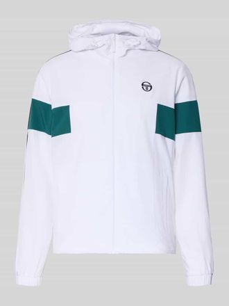 Sergio Tacchini Regular Fit Jacke mit Logo-Stitching Modell Caspio