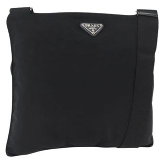 Prada Pre-owned Nylon Cross Body Bag - - Pre-owned - Damen - Schwarzk - ONE SIZE