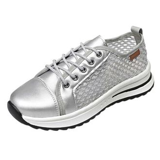 Generic Femmes Chaussures Sport Loisirs Confortables L&eacute;g&egrave;res Et Respirantes Sneakers avec Bande Lastique Coussin dair Course en Plein Air pour Diab&eacute;tique La M