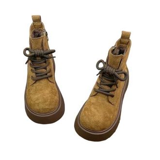 Generic YUJIEBB Bottes de neige montantes pour femme - Mode dhiver - Fermeture &eacute;clair lat&eacute;rale - En coton - Confortables - Liens crois&eacute;s - Augmentation de la 