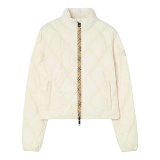 Burberry Femme, Vestes, Blanc, Taille: 42 FR Doudoune