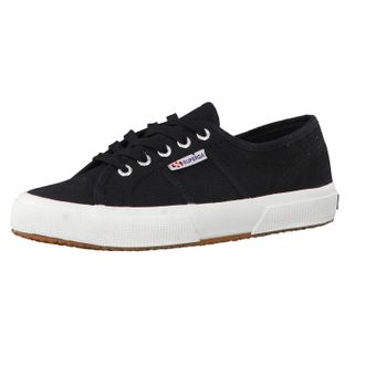 Superga Leinenschuhe Cotu Classic 2750 Black Fwhite 38