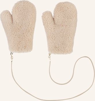 Americandreams Americandreams Louis Wool Gloves beige