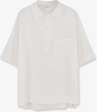 Hev&ograve; Montursi linen and viscose shirt - HEVO - gender_Man