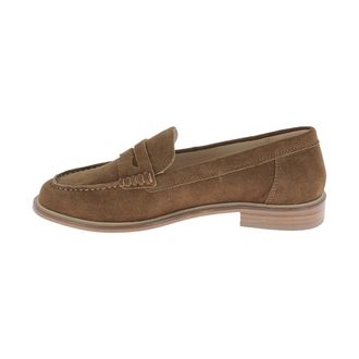 Les Tropeziennes dresco Damen Lucisued Cityschuhe Mokassin, Camel, 38 EU