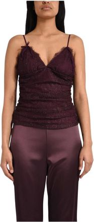 Pinko Pinko, Femme, V&ecirc;tements de nuit et de d&eacute;tente, Rouge, Taille: 42 FR Fragola Top