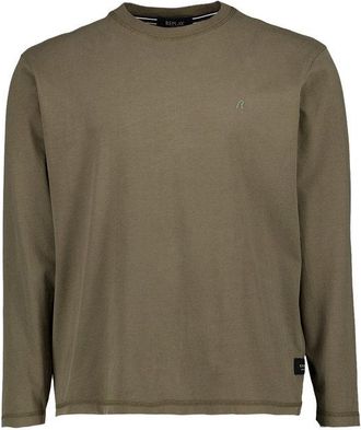 Replay Herren T-Shirts gr&uuml;n Jersey