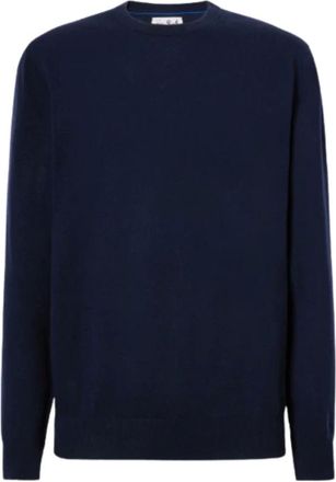 MC2 Saint Barth Homme, Pulls, Bleu, Taille: 2XL Regent Merinocash Crew Neck Sweater