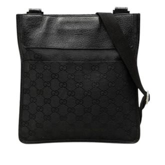 Gucci Pre-owned Vintage Canvas Crossbody Bag - - Pre-owned - Damen - Schwarzk - ONE SIZE