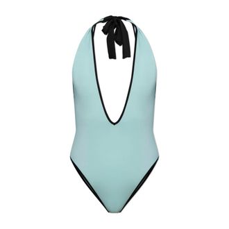 Balmain Maillot de bain une pi&egrave;ce - Femme - Maillots de bain - Bleu - Taille: 40 FR