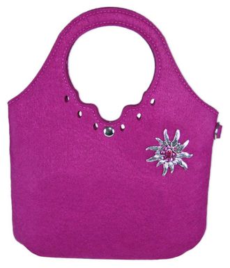 Trachtenland Trachtentasche kleiner Shopper mit Edelwei&szlig; Beere