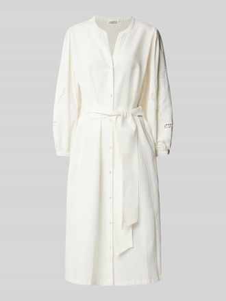 Seidensticker Midikleid aus Baumwoll-Leinen-Mix