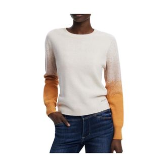 Desigual Femme, Pulls, Blanc, Taille: 36 FR Pull en Viscose