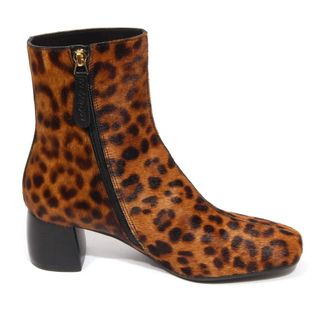 Maliparmi Leopardenmuster Stiefeletten mit Rei&szlig;verschluss - - Shoes - Damen - Braun - 37 EU