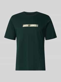 Jack & Jones Regular Fit T-Shirt mit Logo-Print Modell Munk