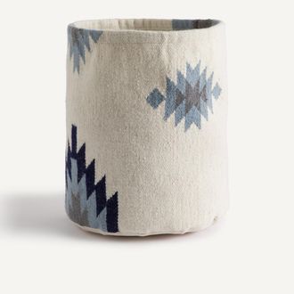 La Redoute Interieurs Panier &Agrave; Linge En Kilim Maya