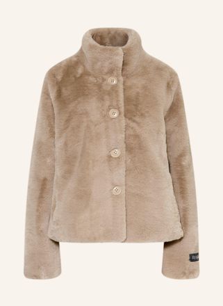 Rino&Pelle Rino & Pelle Kunstfell-Jacke beige