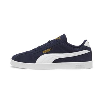 Puma Puma Club II Unisex-Sneaker f&uuml;r Erwachsene, Puma Navy-Puma White-Puma Gold, 8.5 UK