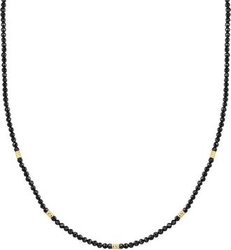 Glanzst&uuml;cke M&uuml;nchen Halskette - Sterling Silber Halskette Spinell - Gr. unisize - in Gold - f&uuml;r Damen