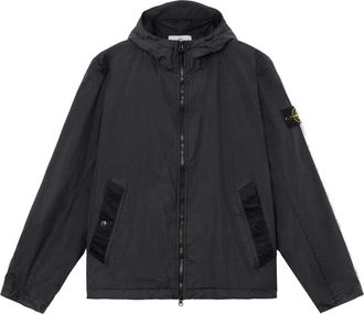 Stone Island Homme, Sport, Noir, Taille: XL Nylon Jacket