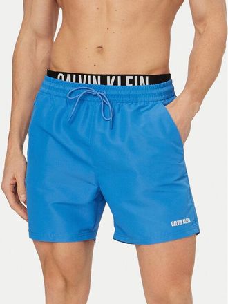 Calvin Klein Swimwear Badeshorts LV00N61015 Blau Regular Fit