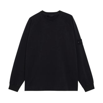 Stone Island Homme, Sweatshirts et sweats &agrave; capuche, Bleu, Taille: L Ghost Crewneck SweaT-shirt