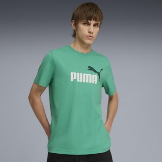 Puma Essentials 2 Colour No. 1 Logo T-Shirt Herren, Kleidung, Gr&uuml;n, XXL