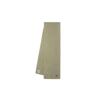Burberry Ribbed Knit Scarf - - Accessories - unisex - Beige - ONE SIZE