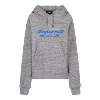 Dsquared2 Femme, Sweatshirts et sweats à capuche, Gris, Taille: 36 FR Sweat à Capuche Gris Mode Femme