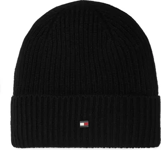 Tommy Hilfiger M&uuml;tze Tommy Hilfiger Th Flag AM0AM14535 Schwarz