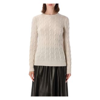 Ralph Lauren Damen, Strickwaren, Beige, MGr&ouml;&szlig;e