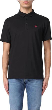 Peuterey Homme, Tops, Noir, Taille: 2XL Polo &agrave; Manches Courtes