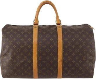 Louis Vuitton unisex, Pre-owned, Brun, Taille: ONE Size Sac Keepall Pre-owned