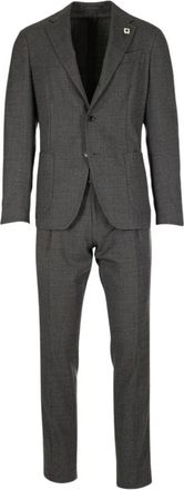 Lardini Homme, Costumes, Gris, Taille: XL Costume en laine stretch - Facile &agrave; porter