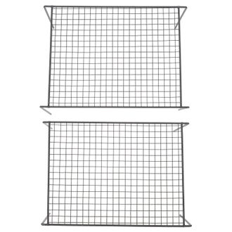 Garneck K&uuml;chenregal Ausziehbar Platzsparend Robustes mit Hohlem Design f&uuml;r K&uuml;chenarbeitsplatte Bad Schlafzimmer Multifunktionales Aufbewahrungsregal ohne Scha
