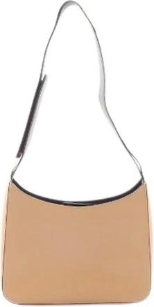 Prada Sac bandouli&egrave;re en cuir pr&eacute;-aim&eacute; - Femme - Pre-owned - Beige - Taille: ONE Size