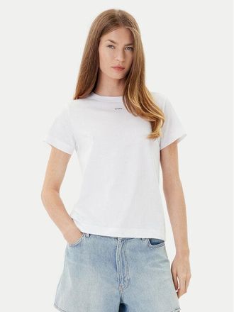 Pinko T-Shirt Basico 100373 A2RE Weiß Regular Fit