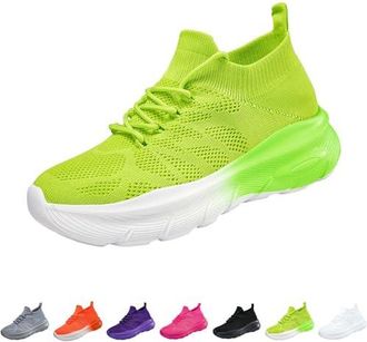 Generic Chaussures de marche pour femme - Chaussures de sport larges - Baskets l&eacute;g&egrave;res - En maille - Chaussures de randonn&eacute;e confortables - Chaussures d&eacute;contr