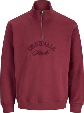 Jack & Jones Jorbleecker Branding Sweat High N Bf Pls - Plus Size