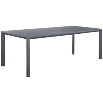 Sweeek Gartentisch aus Aluminium, 8 Pl&auml;tze
