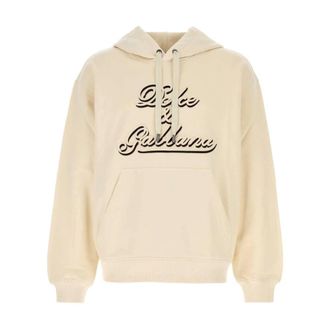 Dolce & Gabbana Embroidered Hoodie - - Sweatshirts & Hoodies - Herren - Beige - M