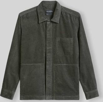 Marc O'Polo Oversized Cordhemd mit Woll-Anteil