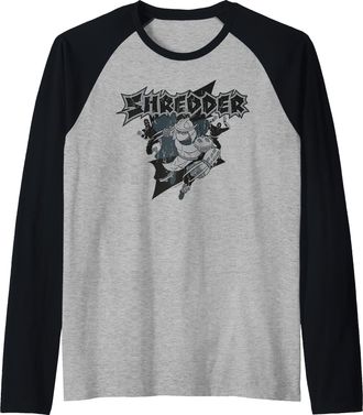 Teenage Mutant Ninja Turtles TMNT Teenage Mutant Ninja Turtles Shredder Zeichentrick-Klassiker Raglan
